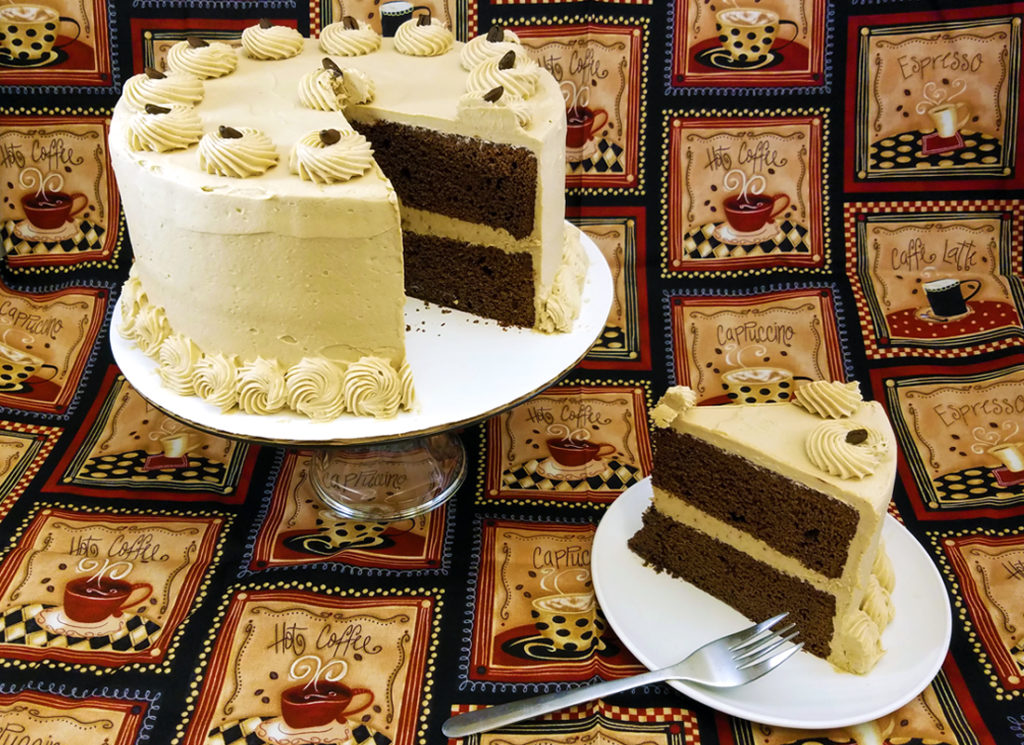 mocha-delight-cake | The Enchanted Whisk
